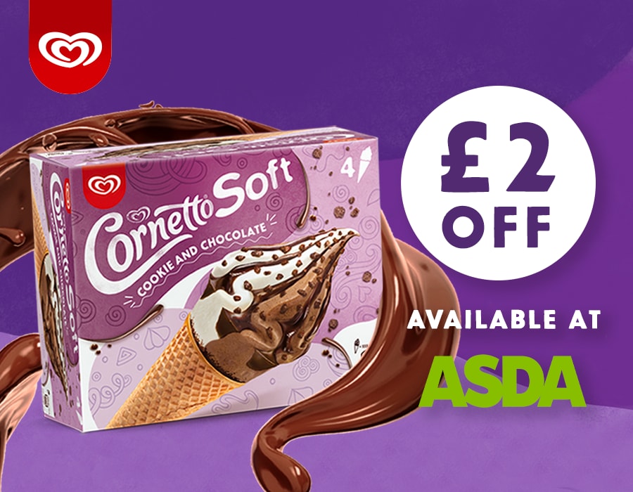 Just One Cornetto, Give It To Me (and get £2 off) - Freebies