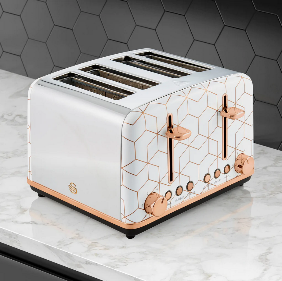 Swan 4 Slice Tribeca Toaster - Warehouse Clearance Sale - Freebies